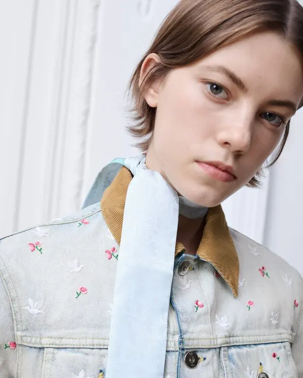 Dior Dioramour Revolution Flowers スカーフ DIOR | Dioramour Revolution Flowers ミッツァ スカーフ シルクツイル